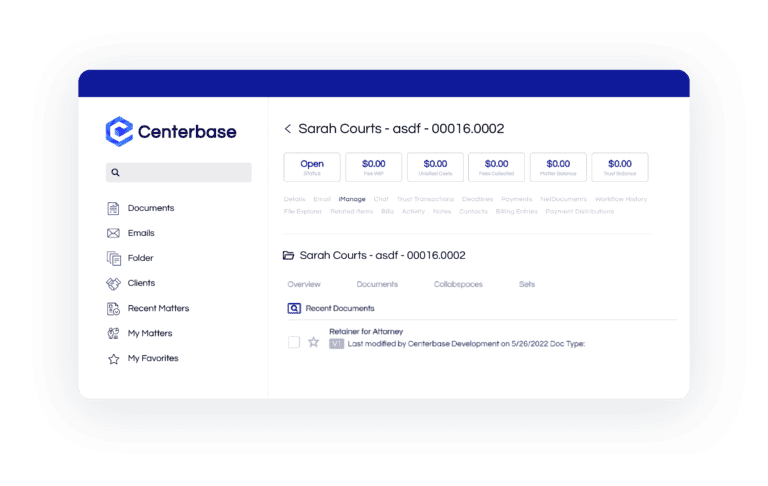 imanage - centerbase.com