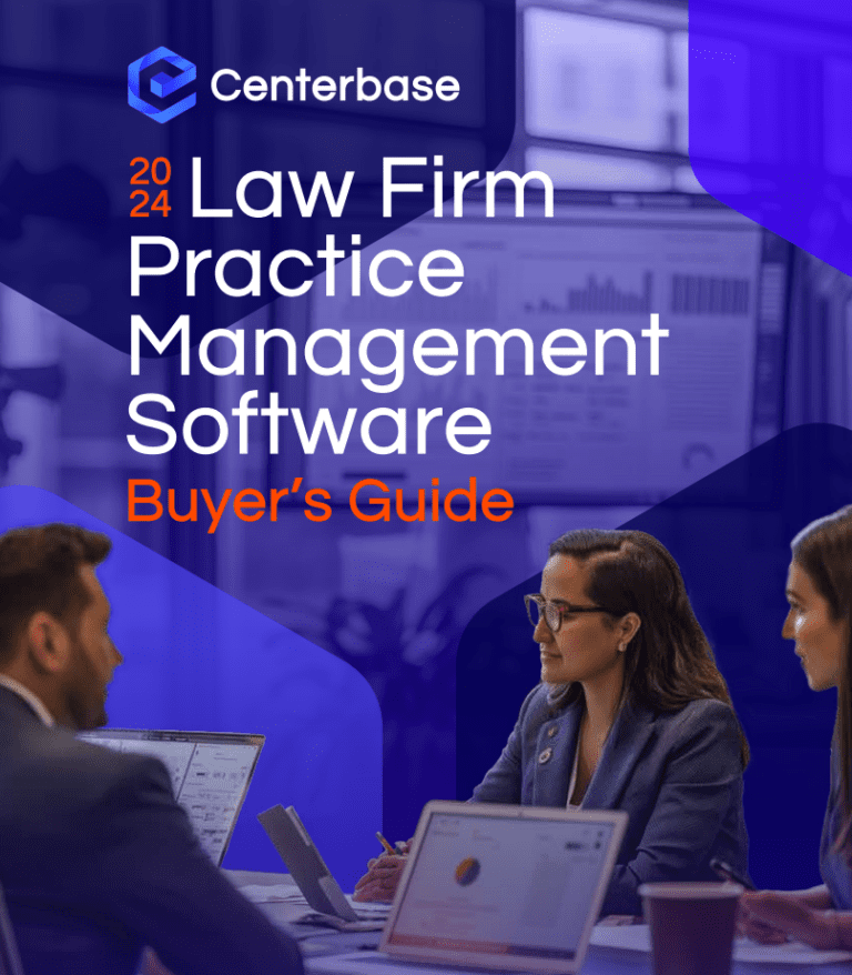 Your Guide to Buying Legal Practice Management Software - centerbase.com